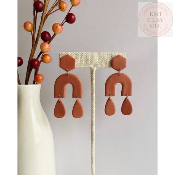 Emi Clay Co | Jewelry | Emi Clay Co Esme Earrings | Poshmark